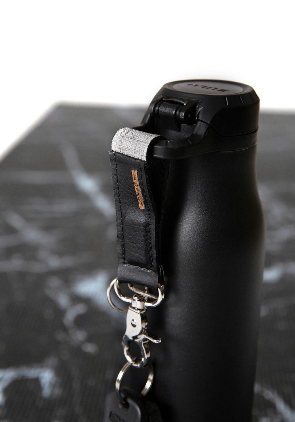 Magnetic Keychain Bracelet | Mag Strap Mini | Black Vegan leather by ...