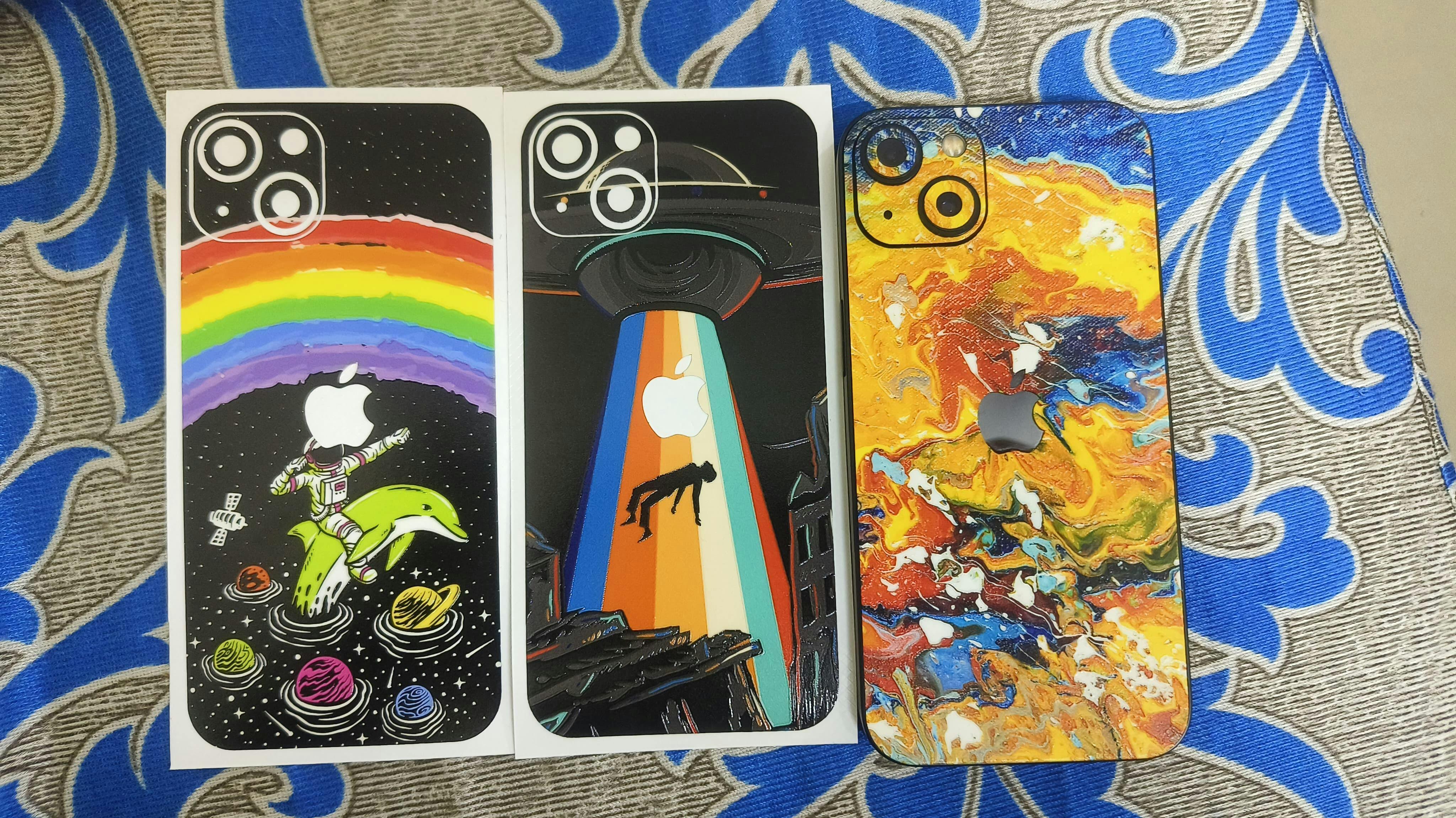 iPhone 13 Mobile skin | Layers 3D texture skin l Best Mobile skin ...