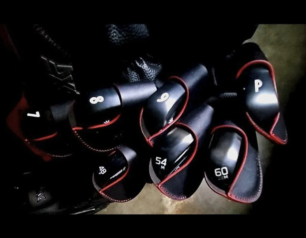 Leather Golf Iron Covers | Handmade Leather Goods | Layover and Co.