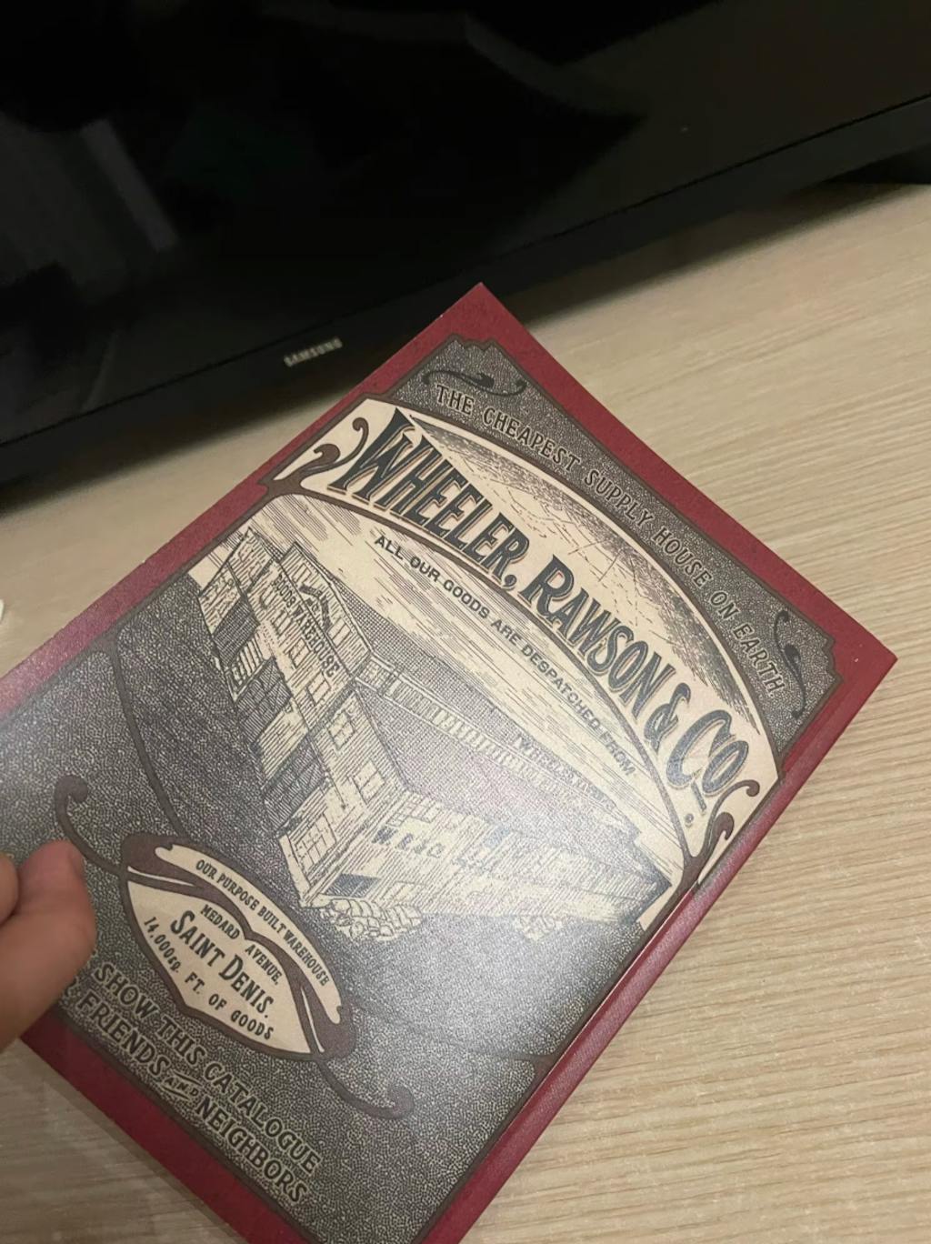 Wheeler, Rawson & Co. 1899 Catalogue Red Dead Redemption 2 (RDR2 ...