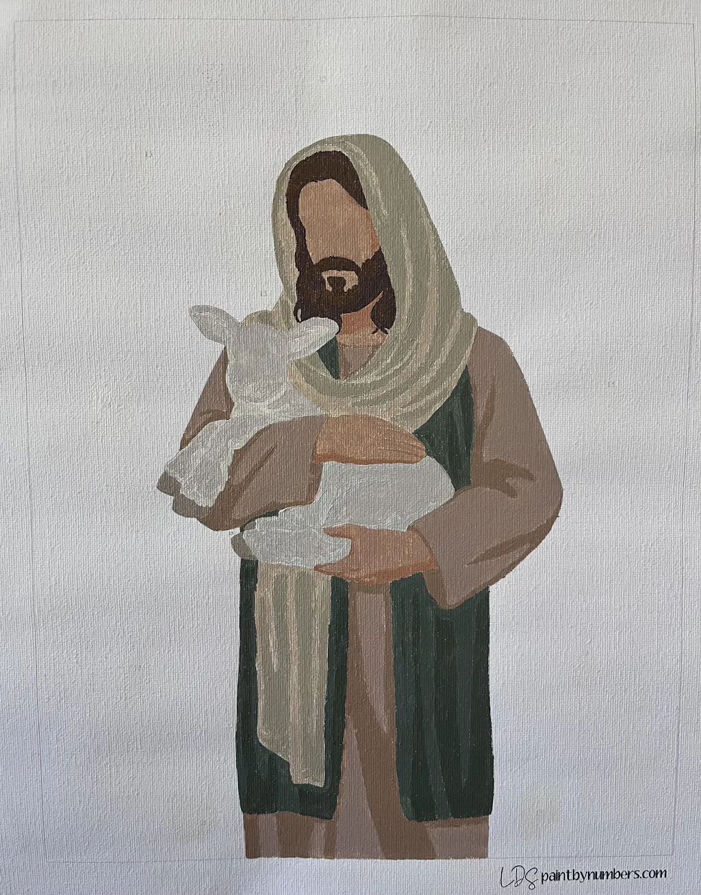 The Lord Is My Shepherd – LDS Paint By Numbers