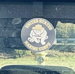 Salty Dad Ammo Crate Decal