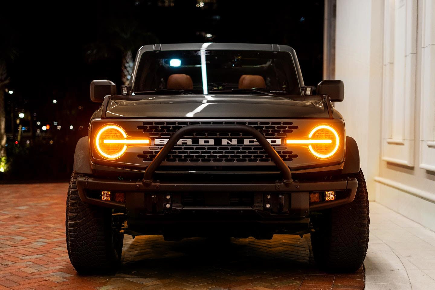 Ford Bronco LED Headlights Assembly with Sequential Turn Signals