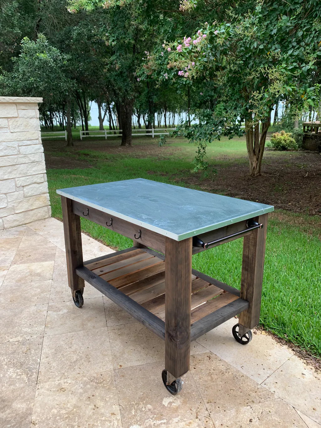 Potting Table Rolling Cart Gardening Work Bench - Shop Lee Display