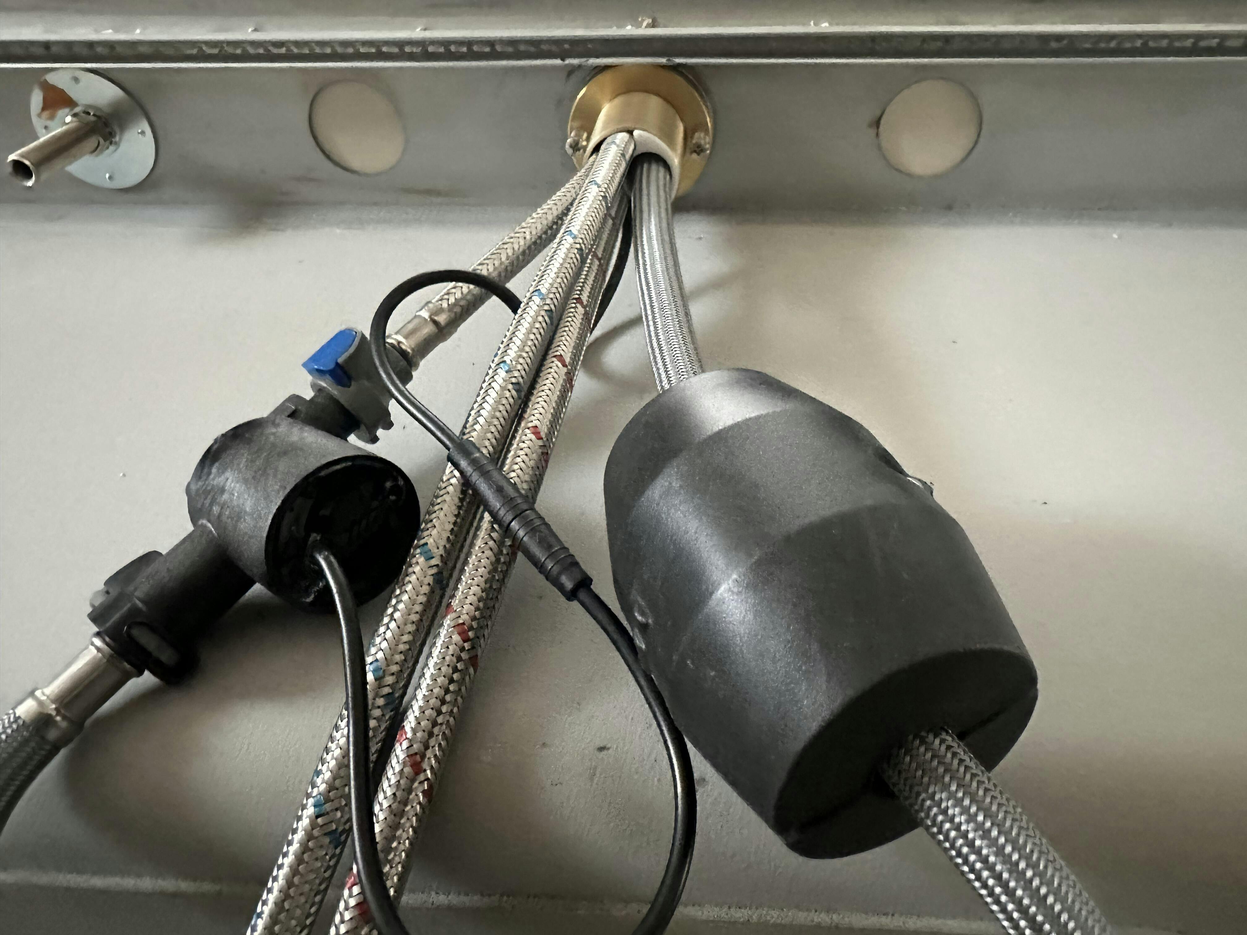 Smart Waterfall Kitchen Faucet with Temperature Display – Lefton Home