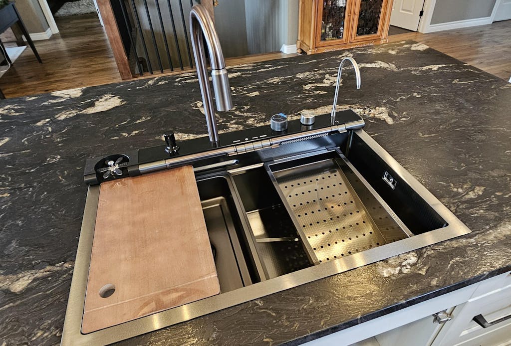 Lefton Stainless Steel Modern Kitchen Sink Set KS2207 – Lefton Home