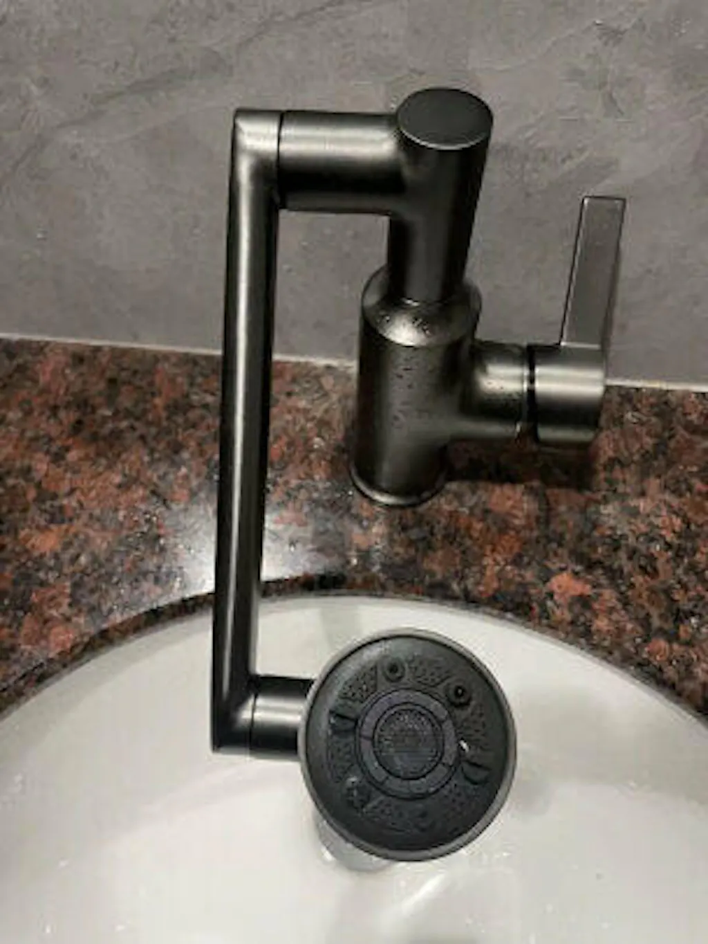 Lefton Rotatable Faucet With 5 Water Outlet Modes For Bathroom & Kitch ...