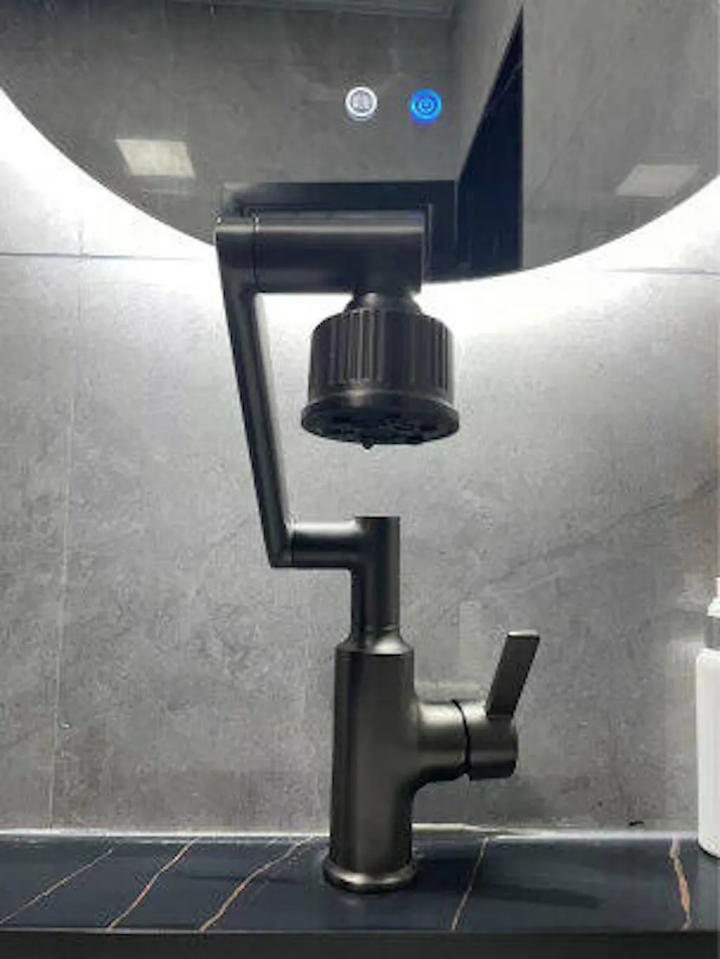 Lefton Rotatable Faucet With 5 Water Outlet Modes For Bathroom & Kitch ...