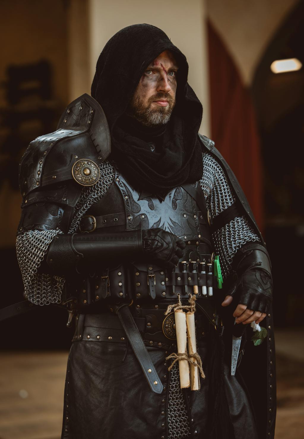 Assassin's Armor Full Set - Leather protection for LARP – Les Artisans ...