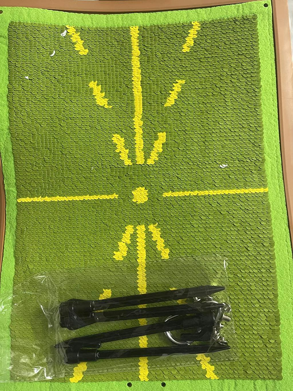 Lesmart Golf Impact Mat for Swing Detection Batting | Golf Strike Mat