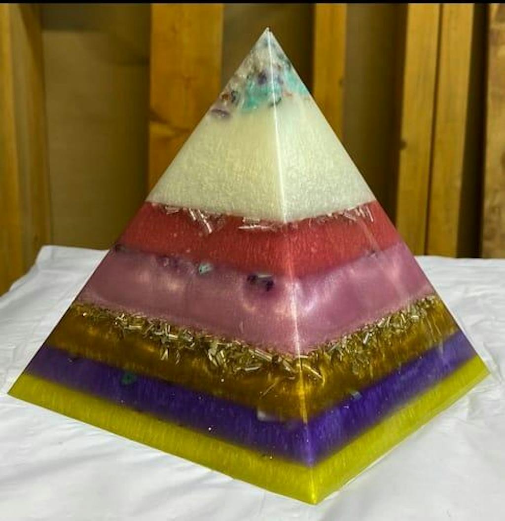 Sphere Pyramid Silicone Molds Resin Epoxy Kit for Beginners Resins Art ...