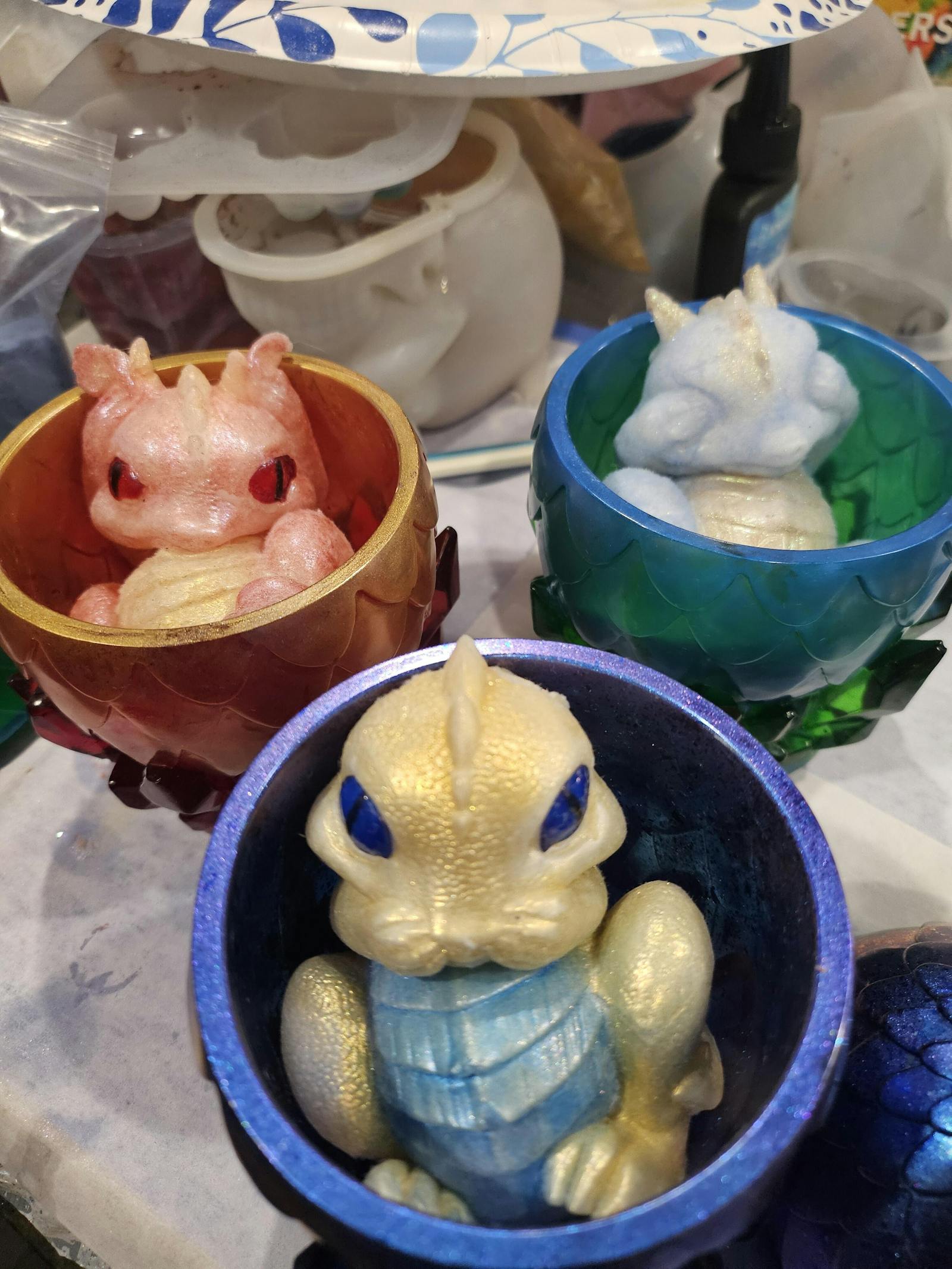 Resin Game Molds – DIY Dice, Domino, Chess & Board Game Silicone Molds ...