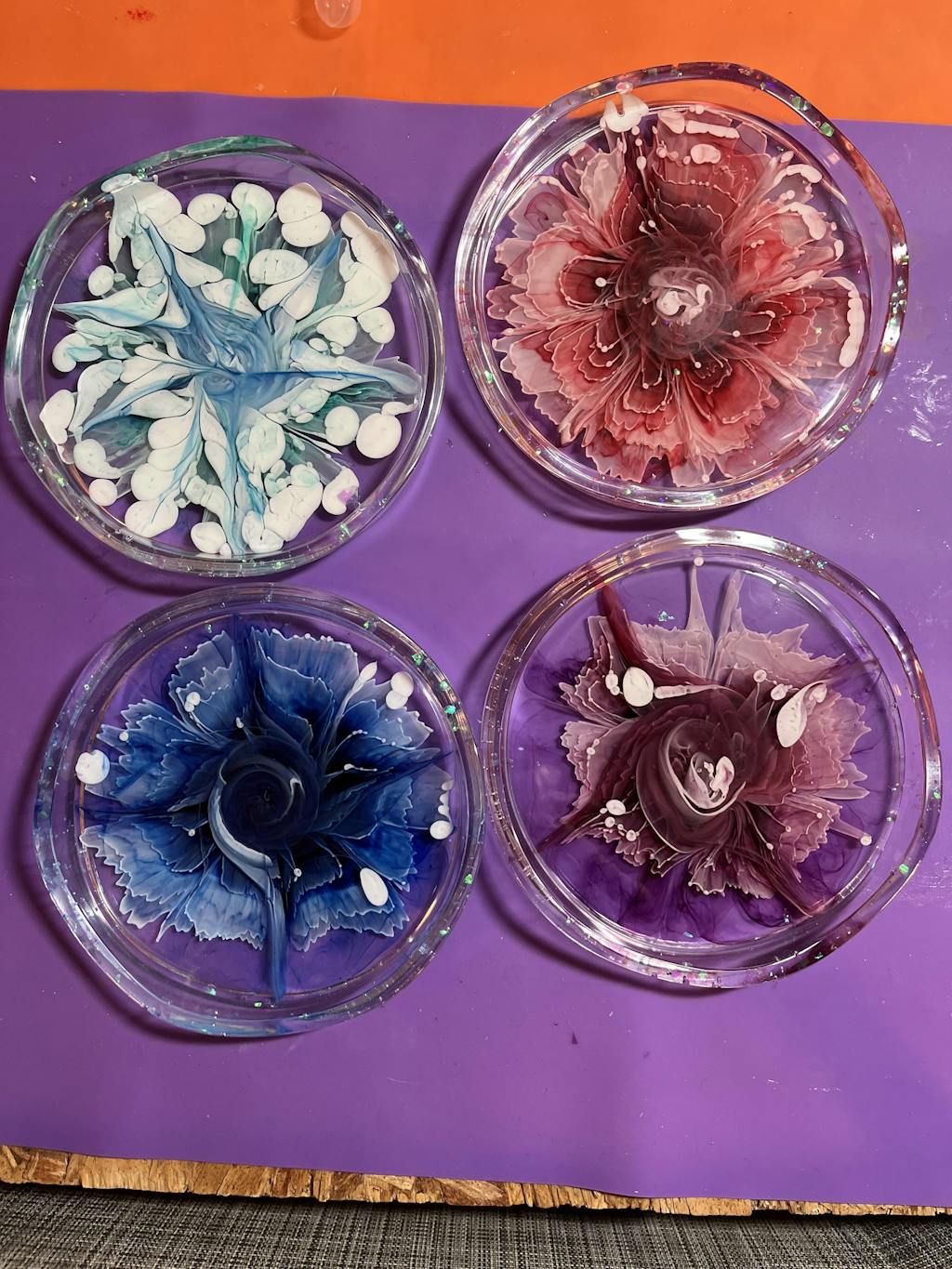 High Concentrated Epoxy Resin Dye Alcohol Ink Set Resin Ink for Crafts ...