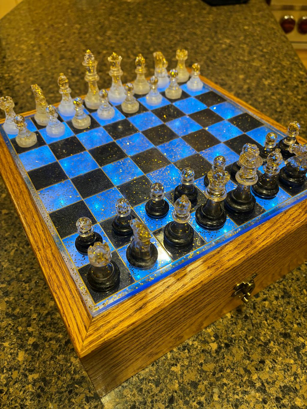 Resin Chess Set Molds: Molds for Chess Pieces & Board – Let's Resin