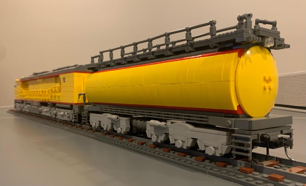 MOC-106723 8500 GTEL Retro Train|Letbricks