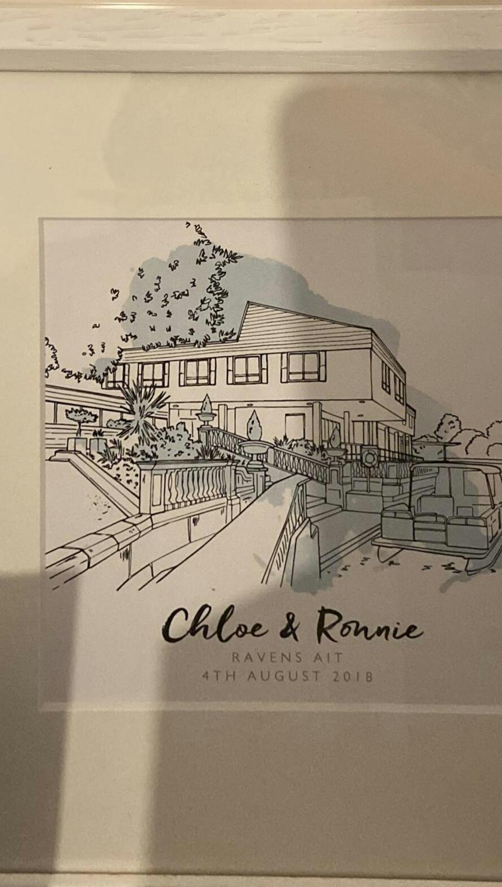 Wedding Venue Line Drawing – Letterfest