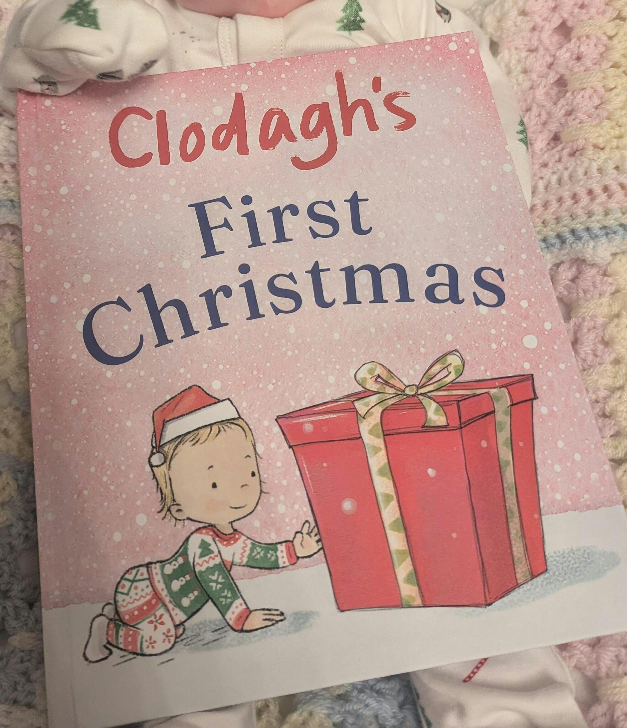 Personalised Baby First Christmas Children's Book - Unique Christmas ...