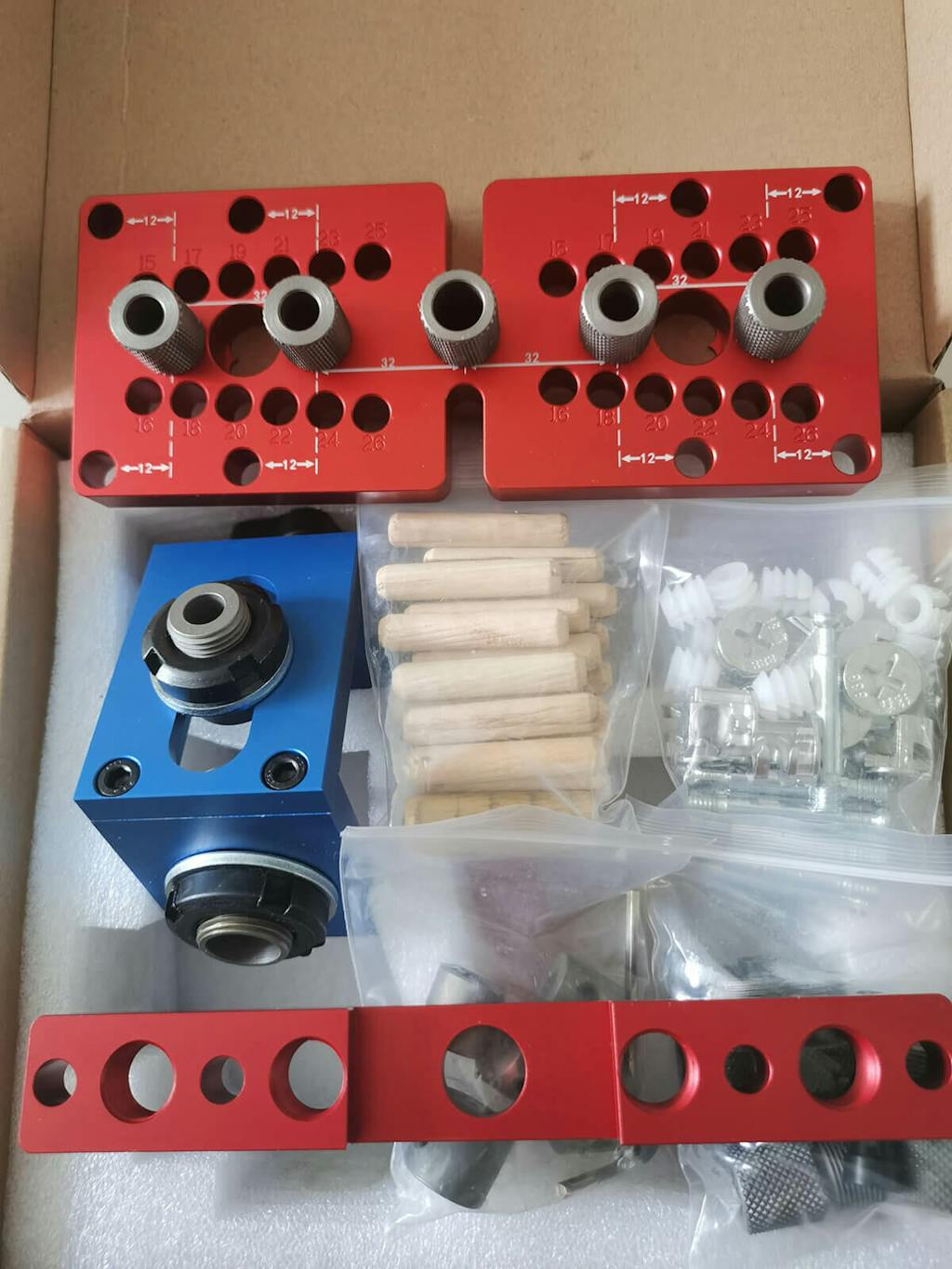 Levoite™ Doweling Jig Kit Cam Lock Jig Minifix Jig Kit for Furniture ...