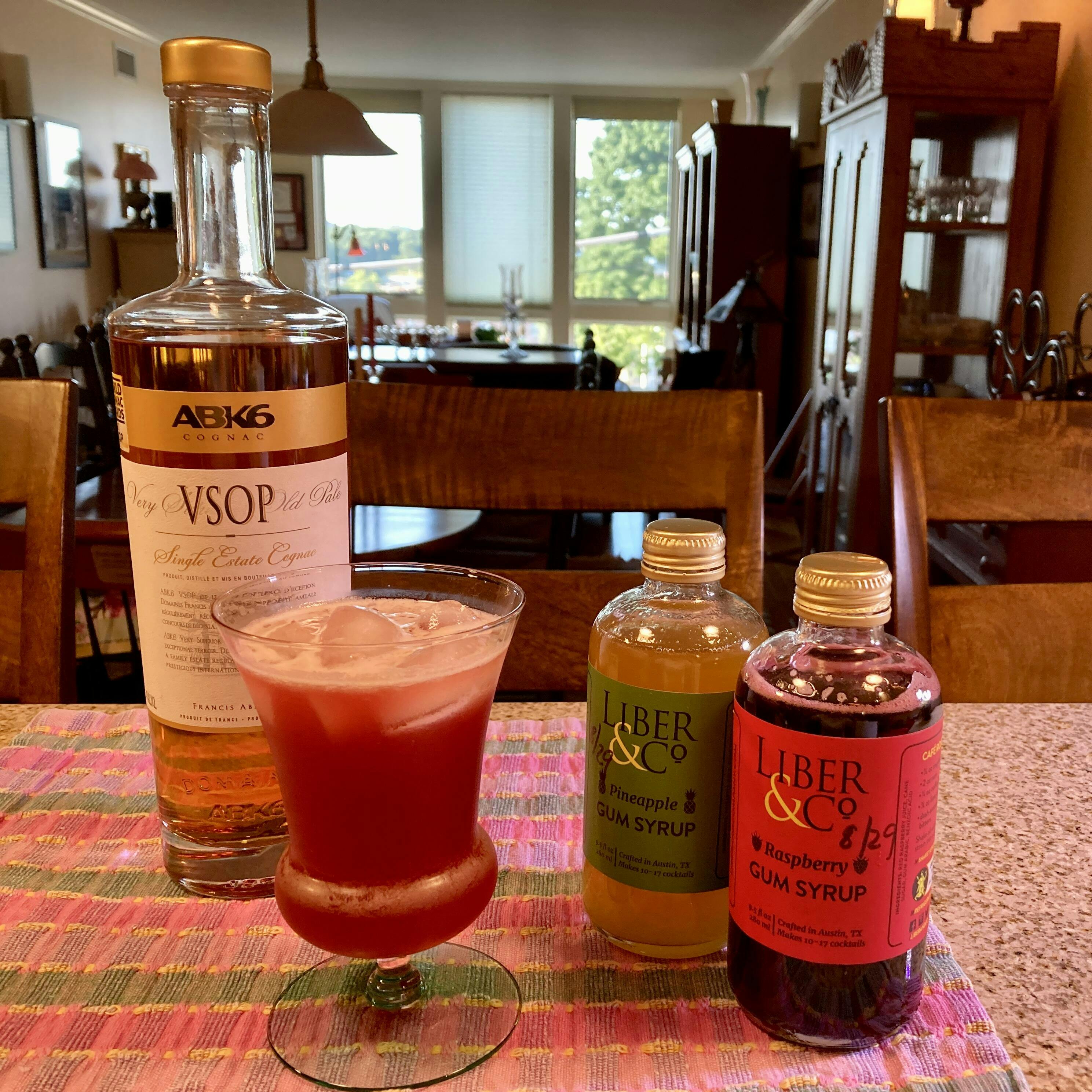 Raspberry Gum Syrup - Liber & Co.