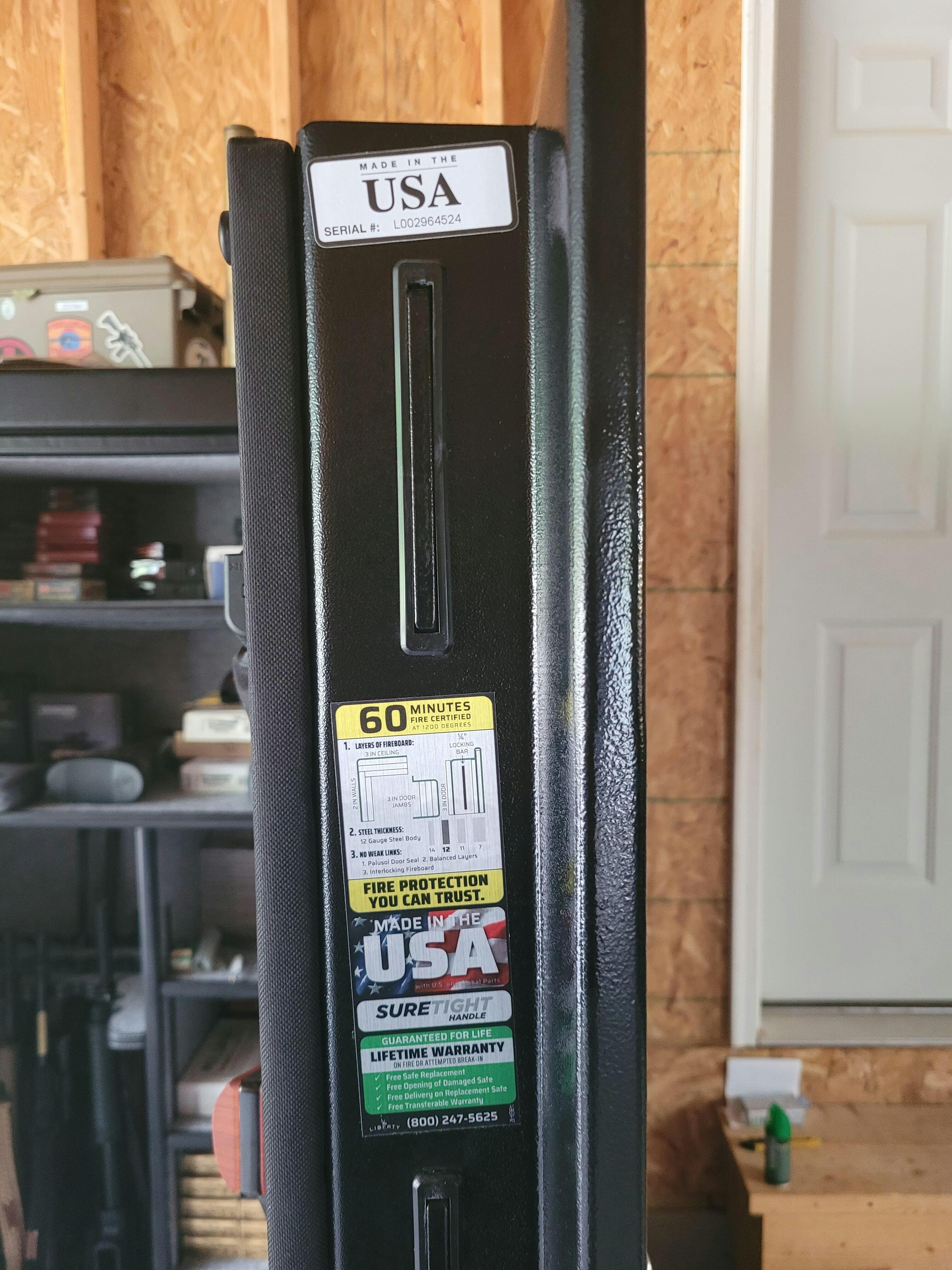 USA Series Gun Safes | 60 Minutes Fire Protection | Made in USA ...