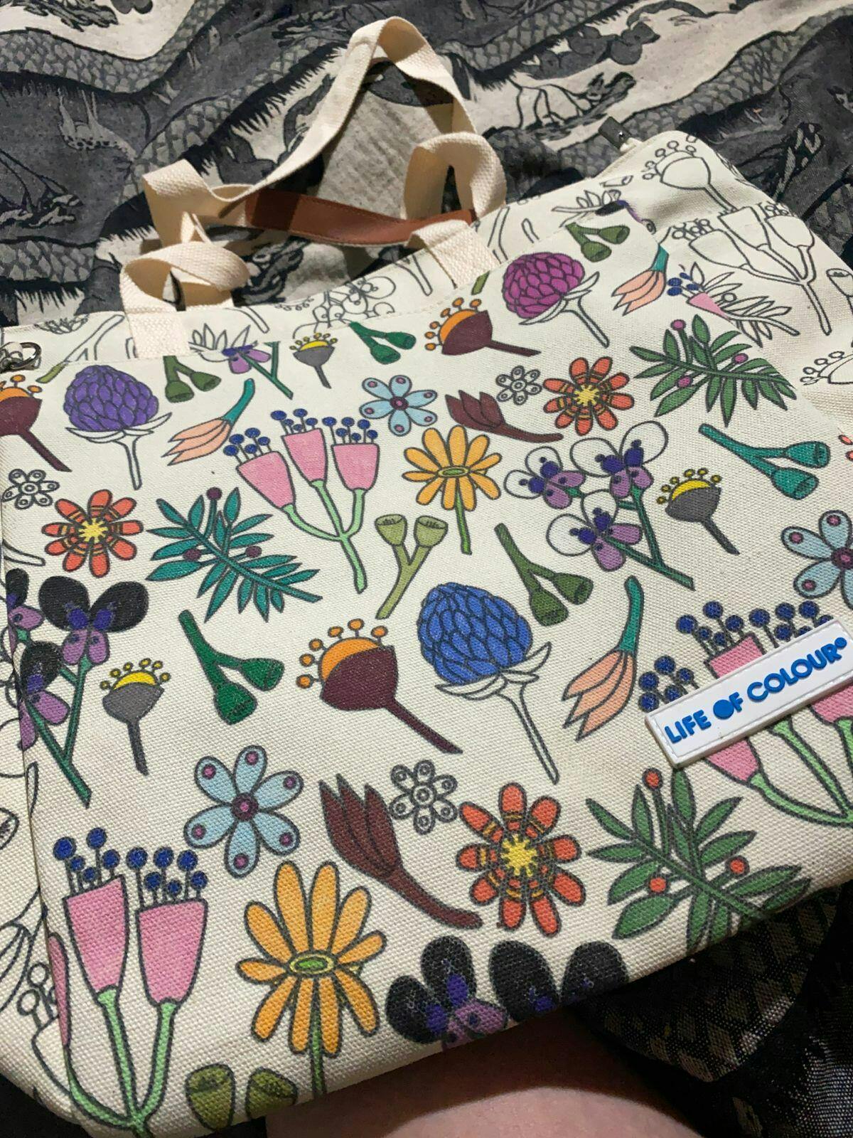 DIY Doodle Bag Bundle - 2 luxury tote bags and Acrylic Markers - Life ...