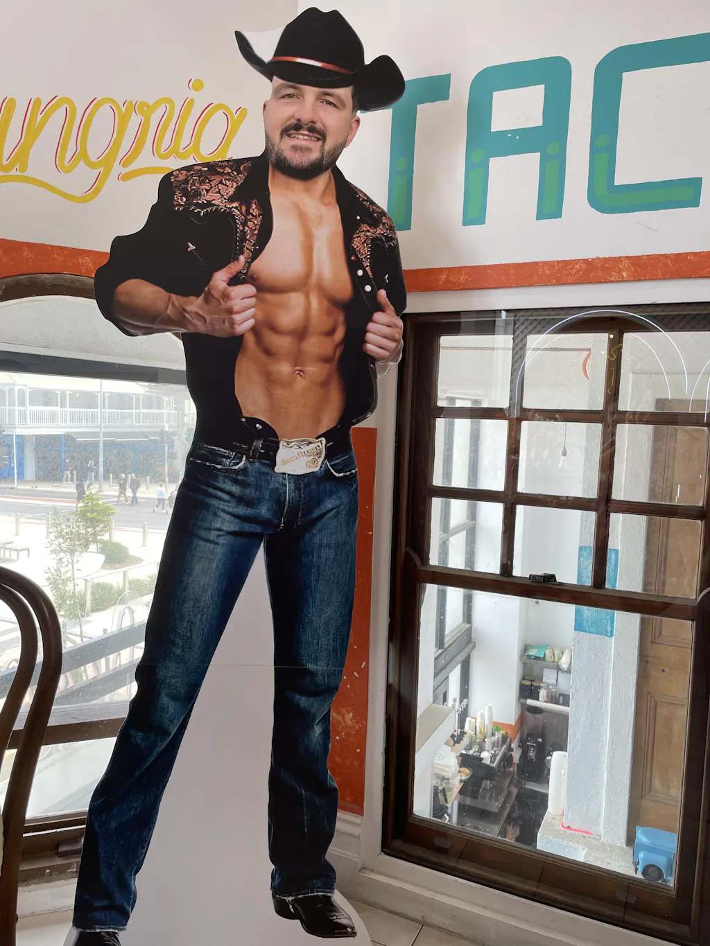Topless Cowboy 960 Head Swap Cardboard Cutout – LifesizeCutouts
