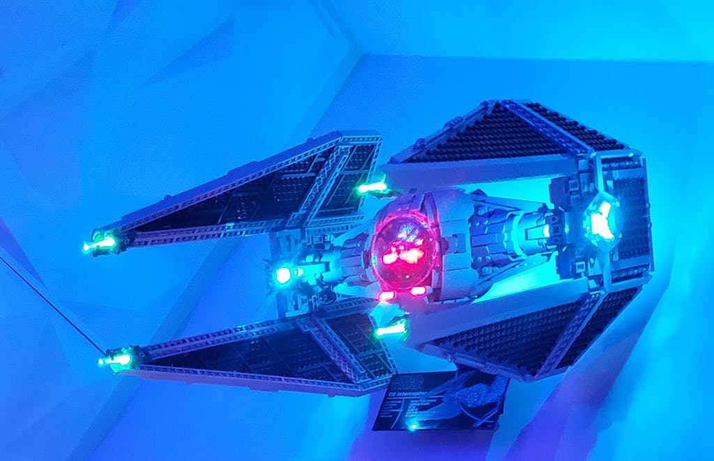 Light Kit For UCS TIE Interceptor 75382-Briksmax – Lightailing