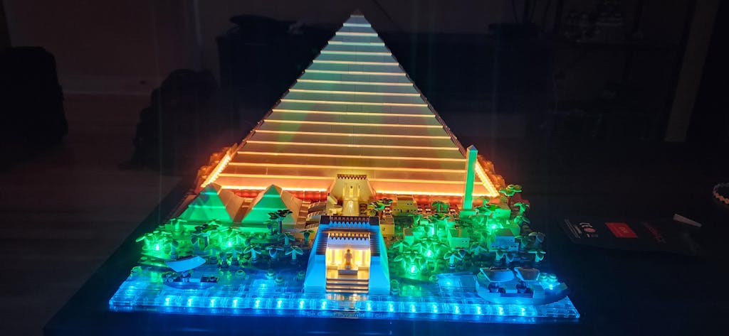 Lego Great Pyramid of Giza 21058 Light Kit(Best MOC Idea) – Lightailing