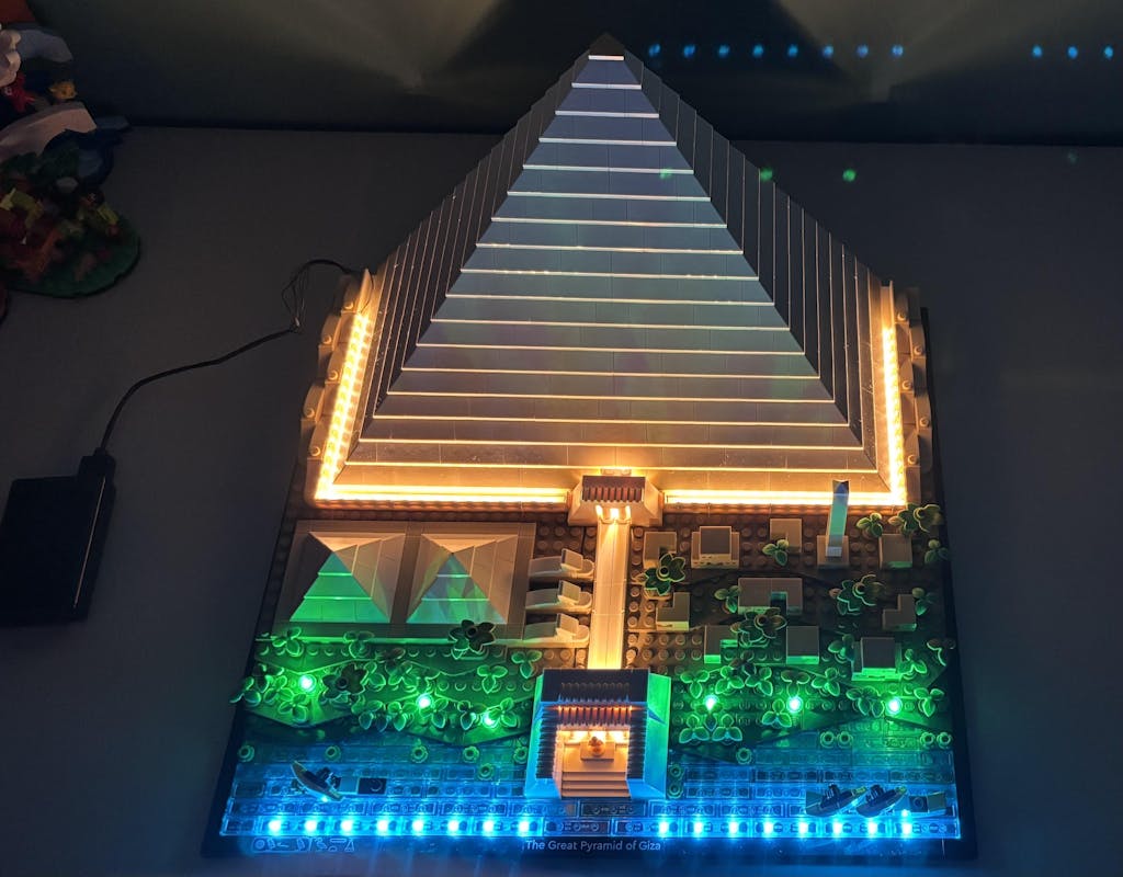 Lightailing LED Light Kit for LEGO Great Pyramid of Giza 21058 ...