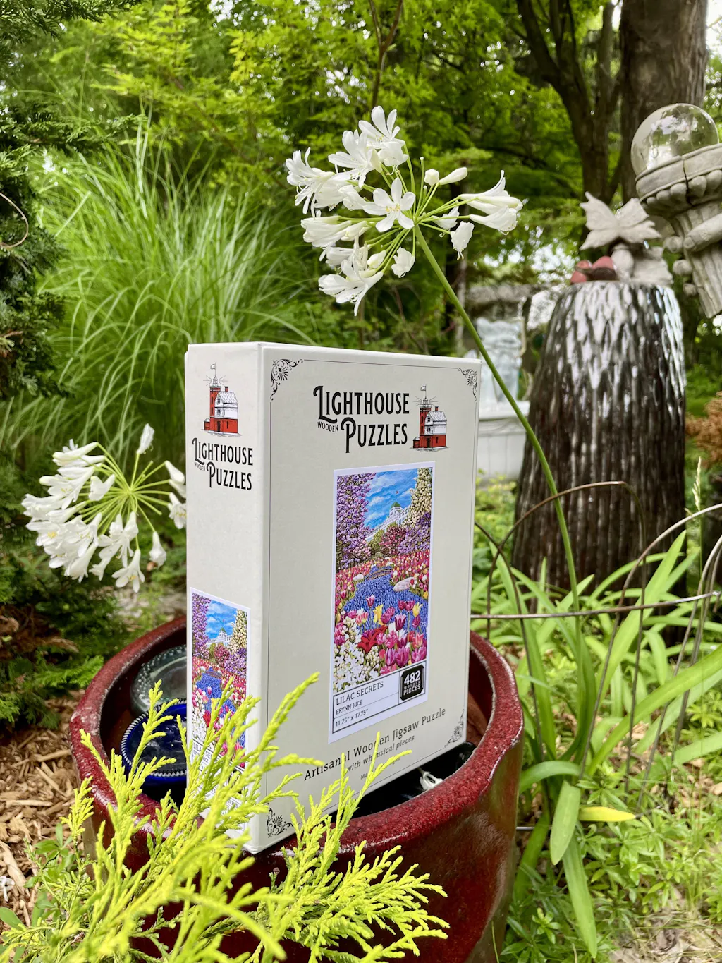 Lilac Secrets Mackinac Island Puzzle | Grand Hotel Secret Garden | 482 ...