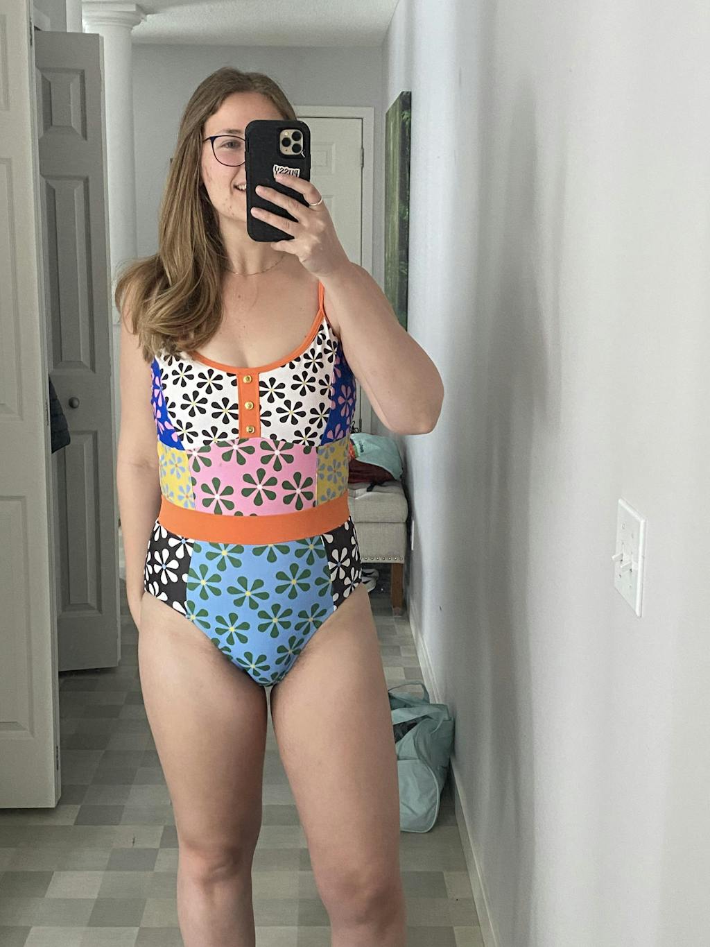 Classic One Piece Swimsuit Lime Ricki Swimwear