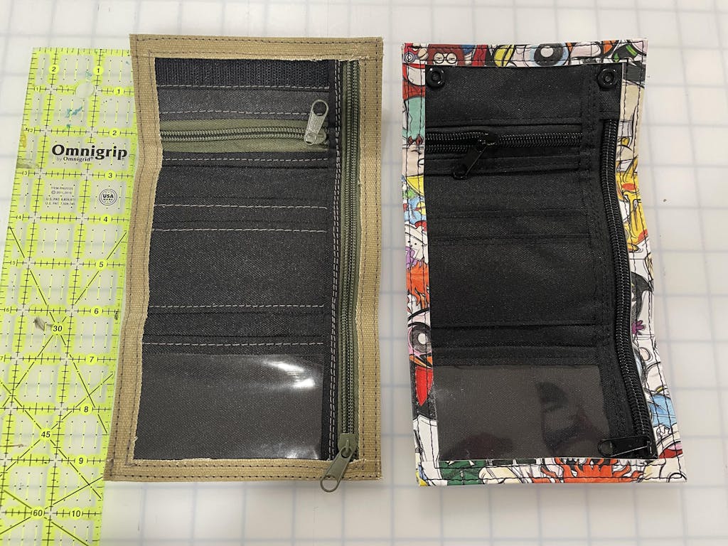 Andrew Trifold Wallet PDF Sewing Pattern (includes SVGs, A0, Projector ...
