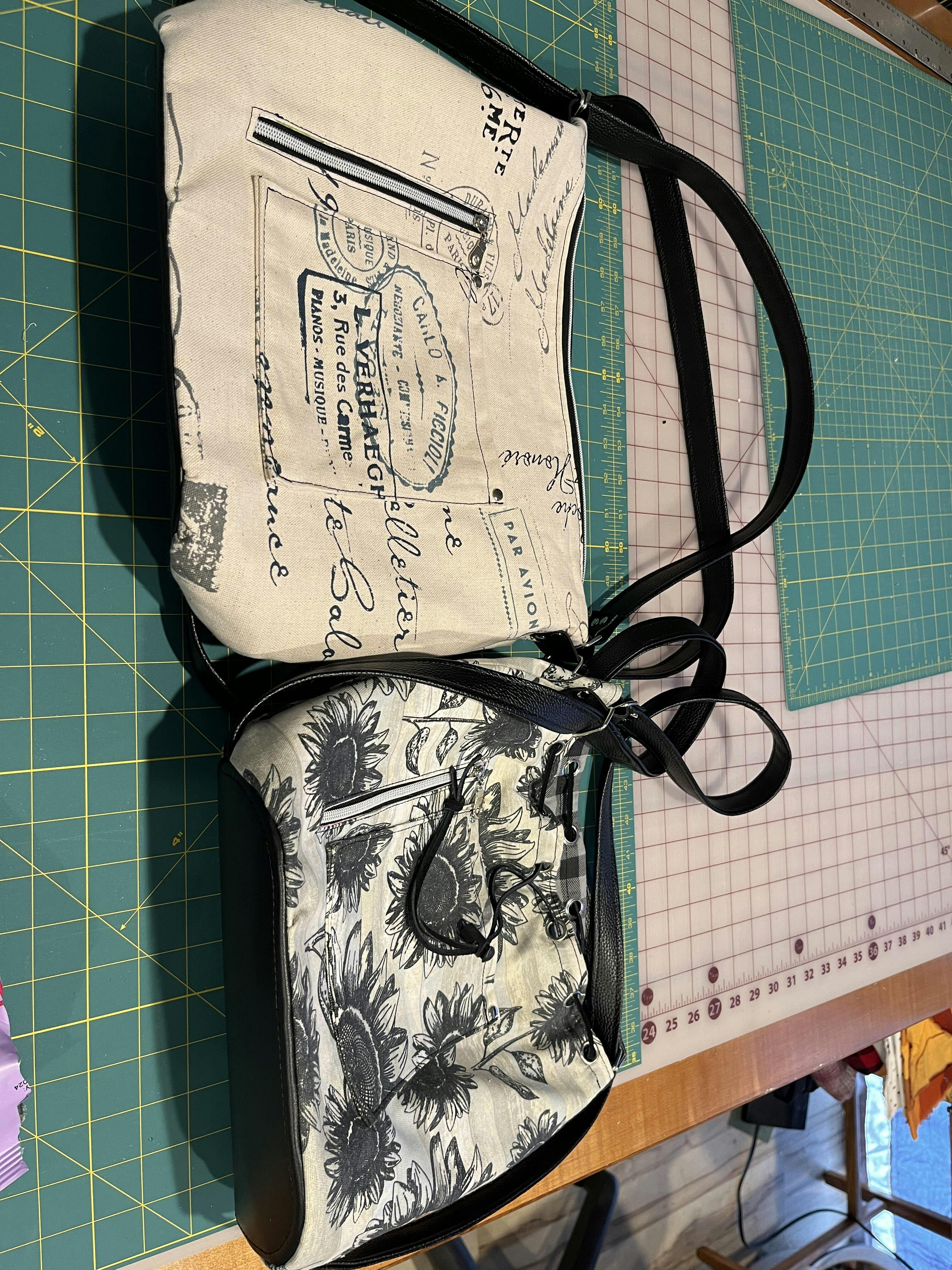 Krystal Convertible Bag PDF sewing pattern (includes SVGs and video ...