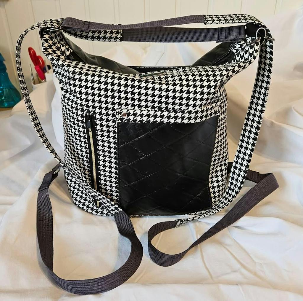 Krystal Convertible Bag PDF Sewing Pattern (includes SVGs, A0 File, Pr ...