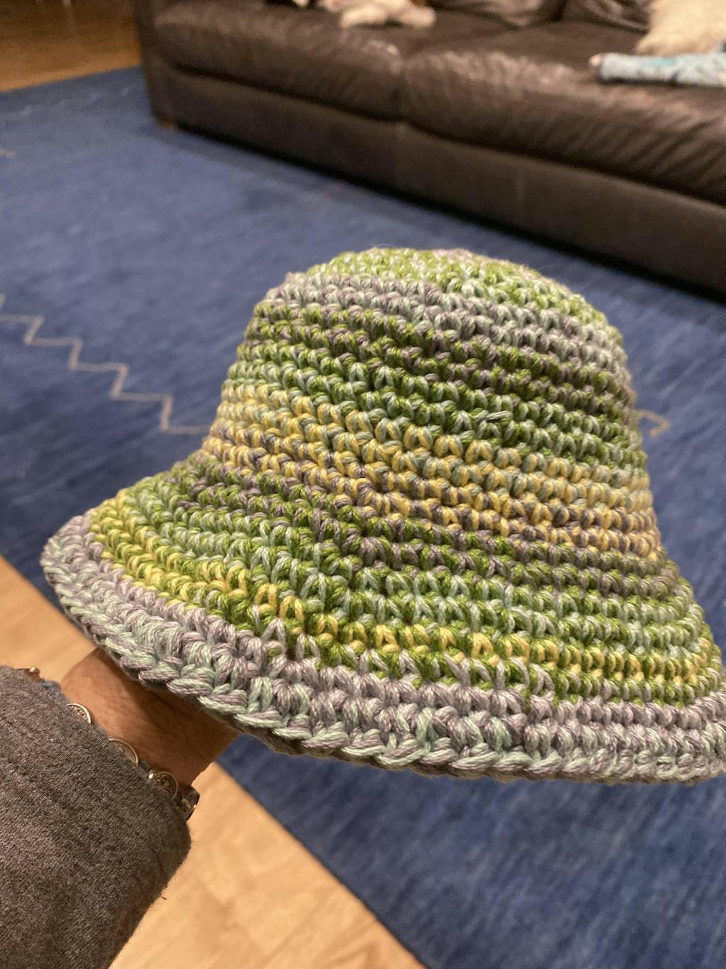 Crochet Kit - Scrappy Bucket Hat – Lion Brand Yarn