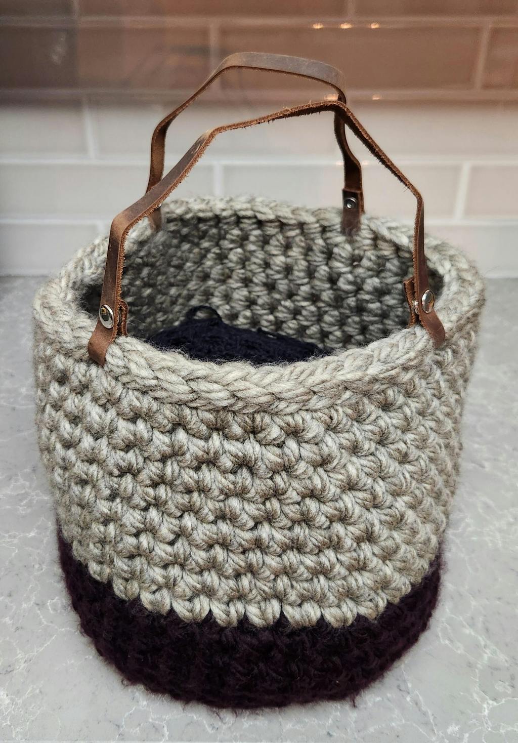 Crochet Kit - Chunky Storage Basket – Lion Brand Yarn