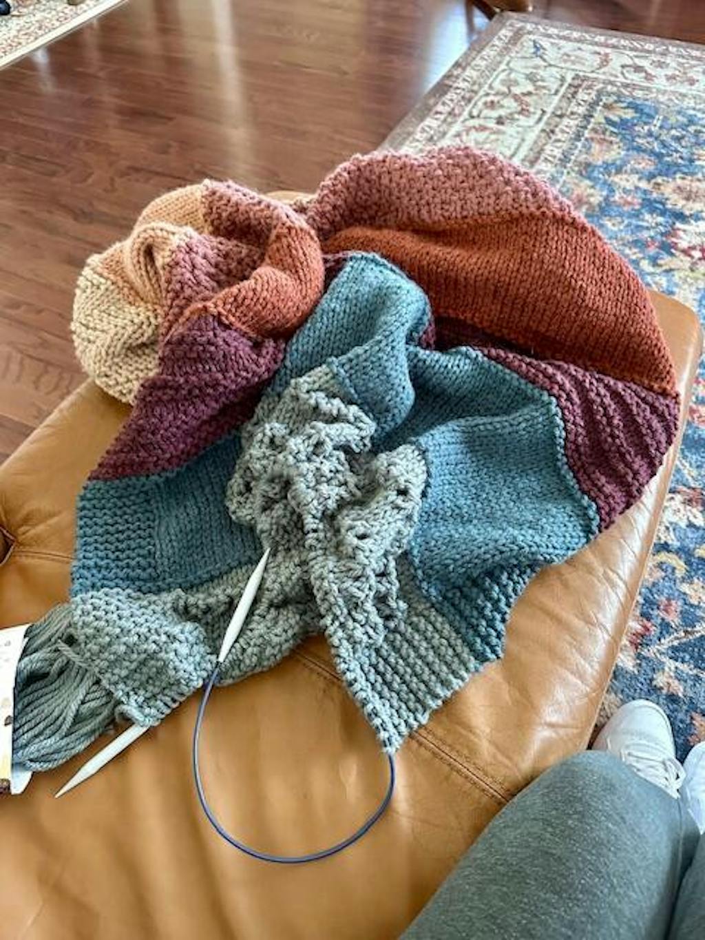 Knit Kit - Rocky Mountain Sampler Throw – Lion Brand Yarn