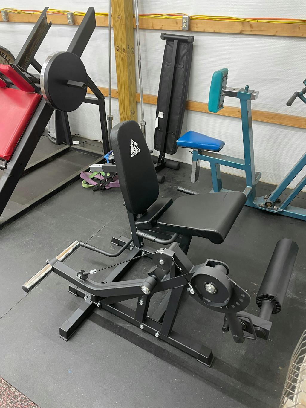 LIONSCOOL Leg Extension and Curl Machine V4.0, Adjustable Seated and ...