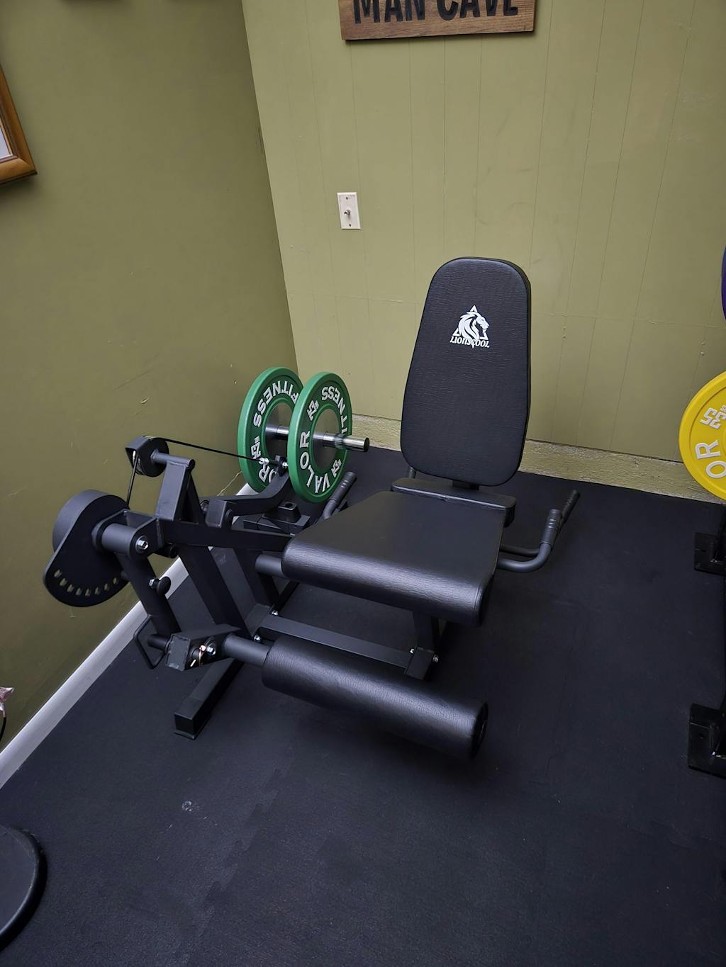 LIONSCOOL Leg Extension and Curl Machine V4.0, Adjustable Seated and ...