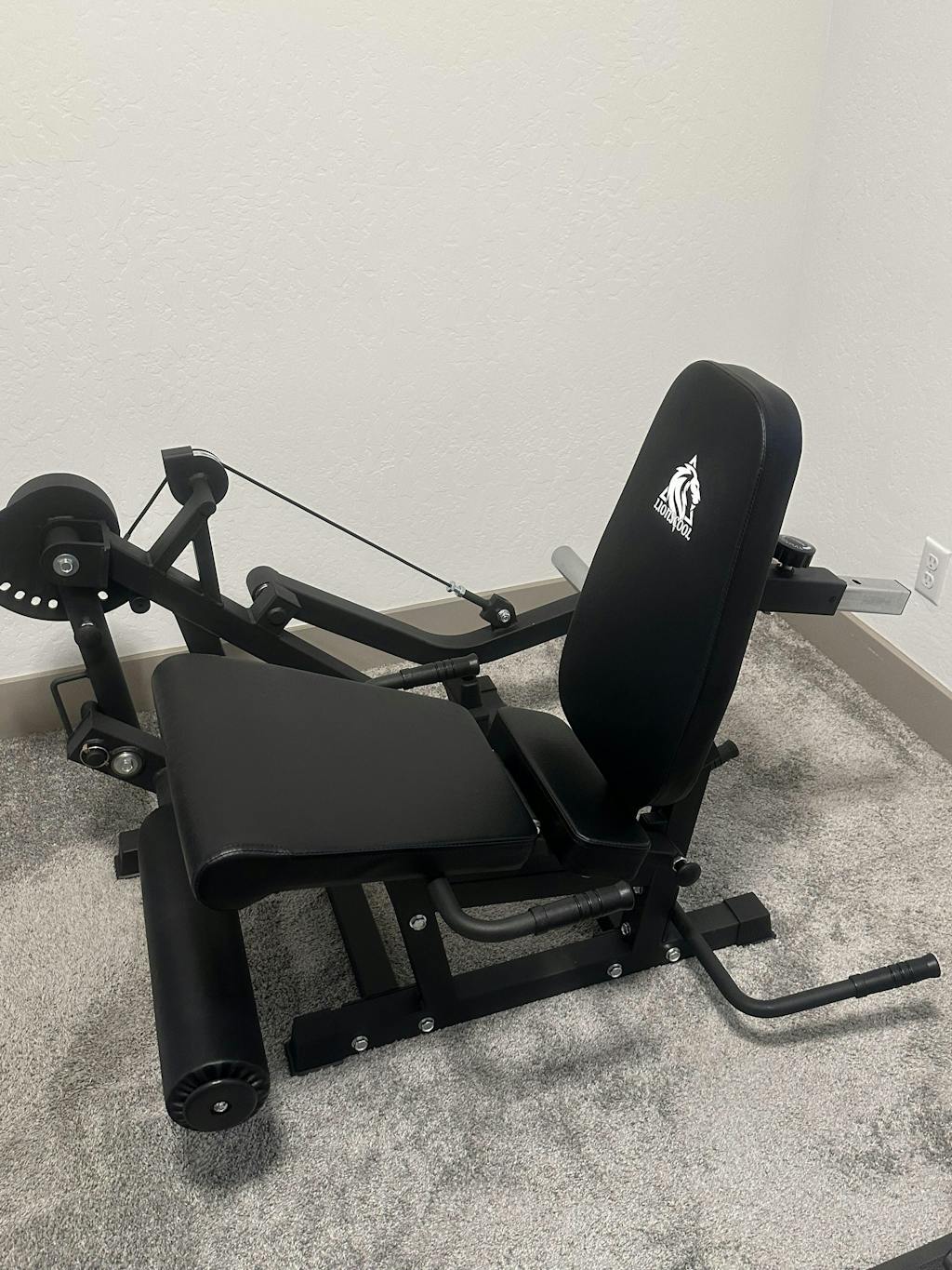 LIONSCOOL Leg Extension and Curl Machine V4.0, Adjustable Seated and ...