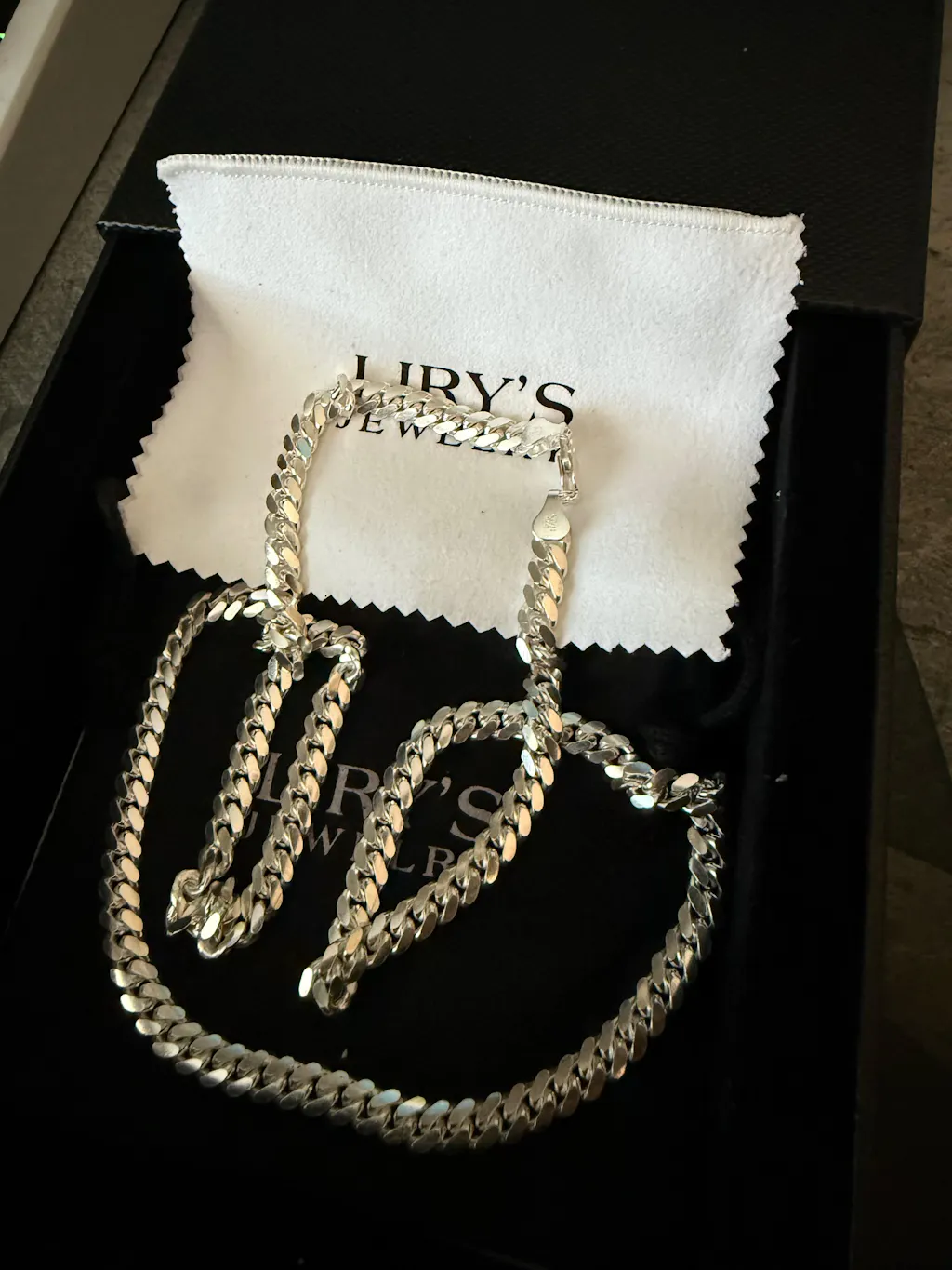 Sterling Silver Miami Cuban Link Chain - Genuine Italian Made – Liry's ...