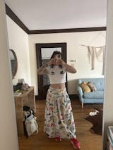 Maeve Midi Skirt - Caviar Twill – Lisa Says Gah