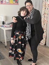 Maeve Midi Skirt - Caviar Twill – Lisa Says Gah