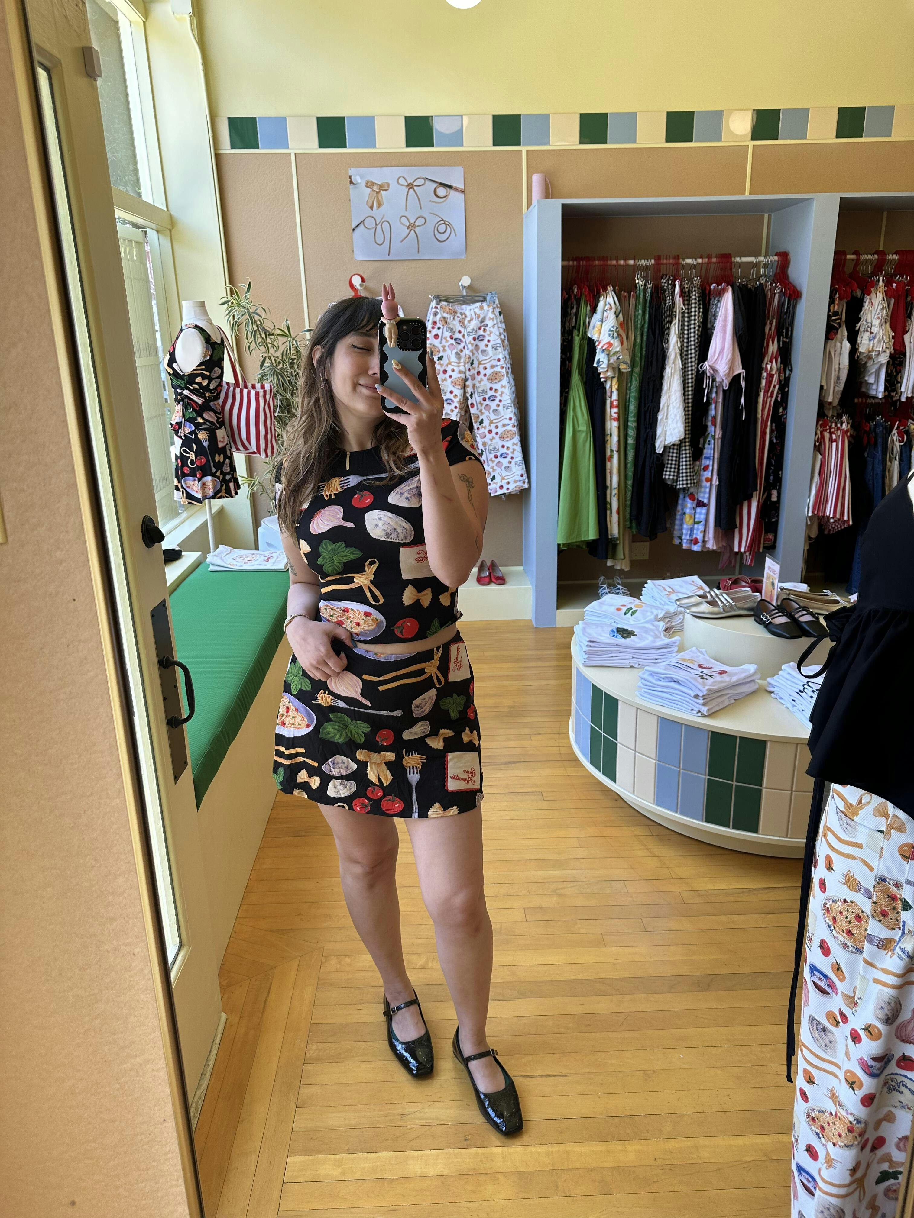 Darcy Skort - Black – Lisa Says Gah