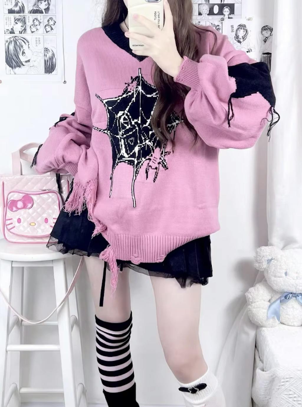 Pastel Goth Sweater - Litlookz Studio
