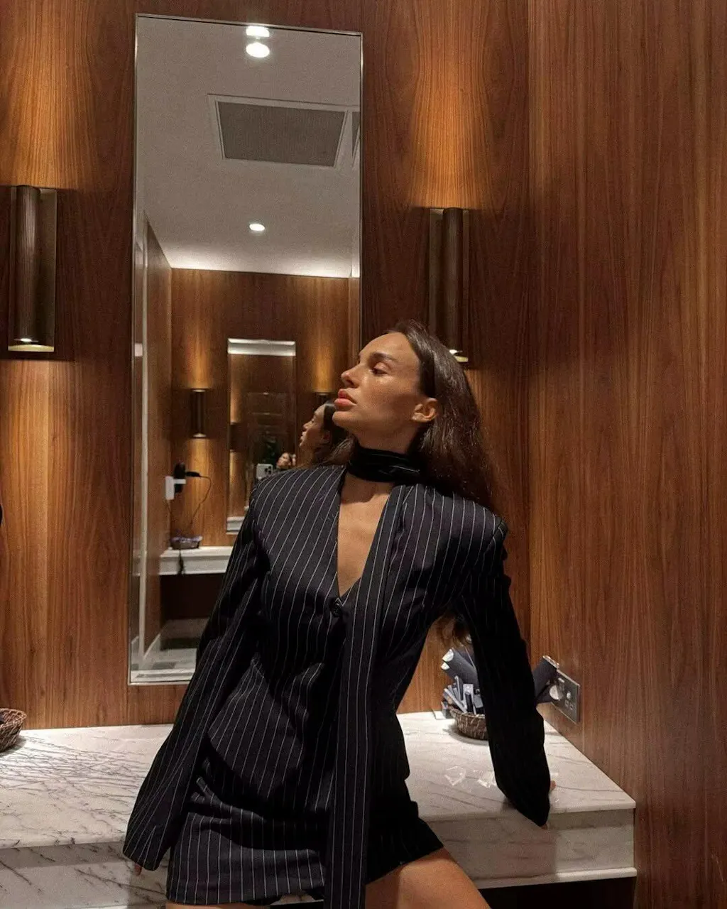 V-Neck Blazer Jacket - Litlookz Studio