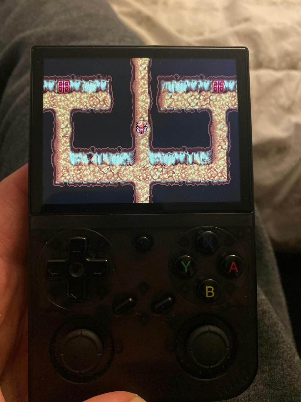 BATLEXP G350 Ark OS 3.5-Inch Vertical Retro Handheld Gaming Console ...