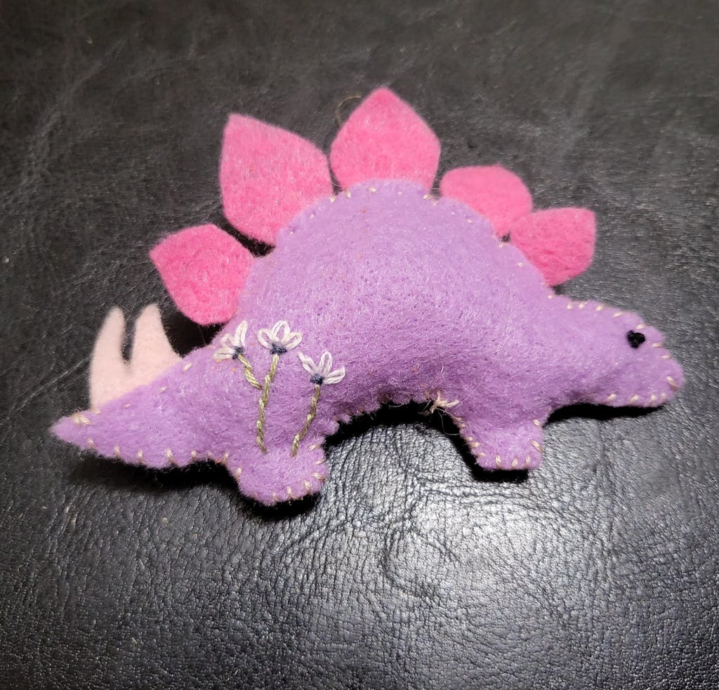 9 Dinosaurs Felt Animals sewing pattern – Little Dear Shop