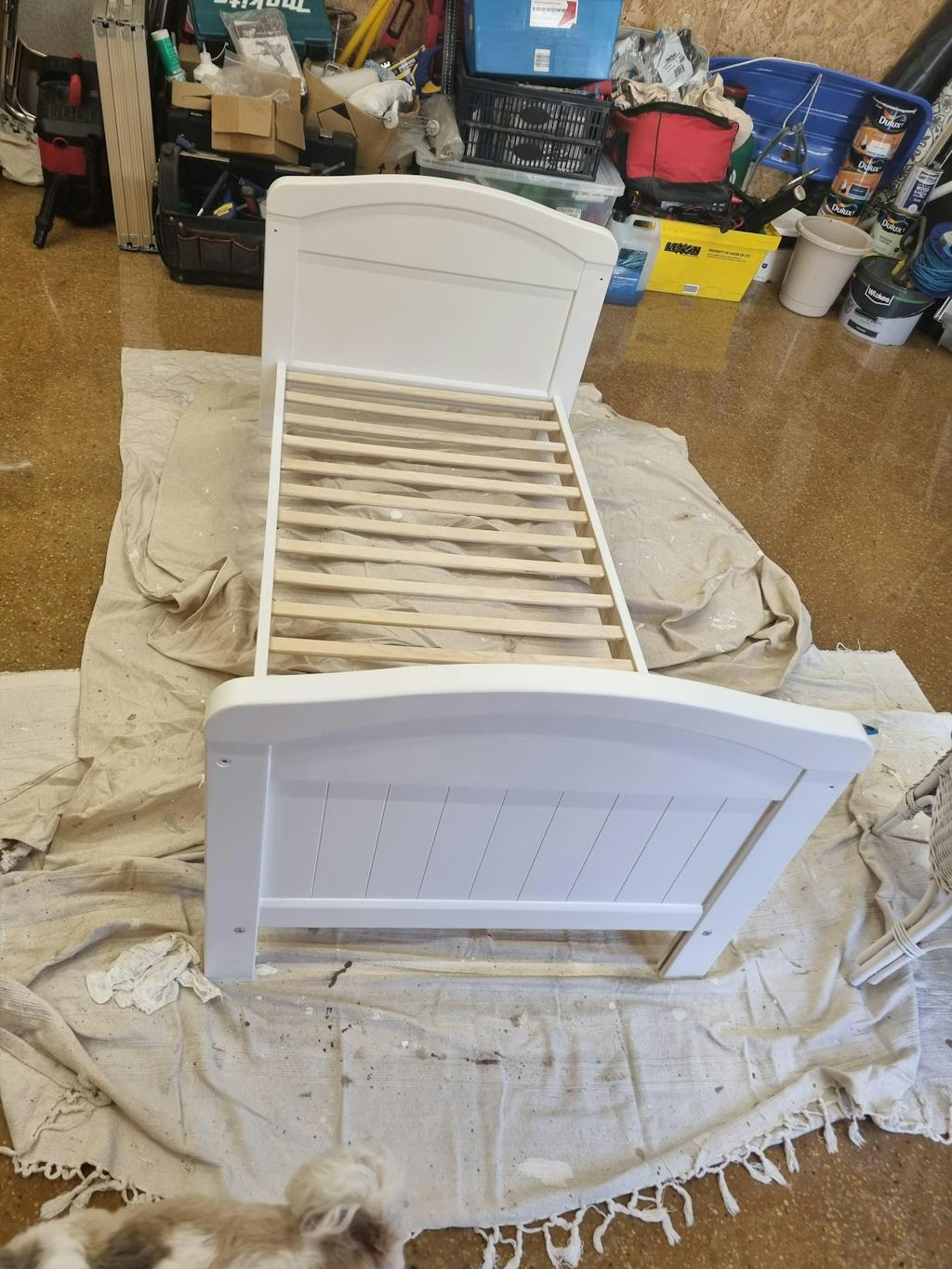 Baby safe cot paint, cot friendly, nursery paint – Little Knights