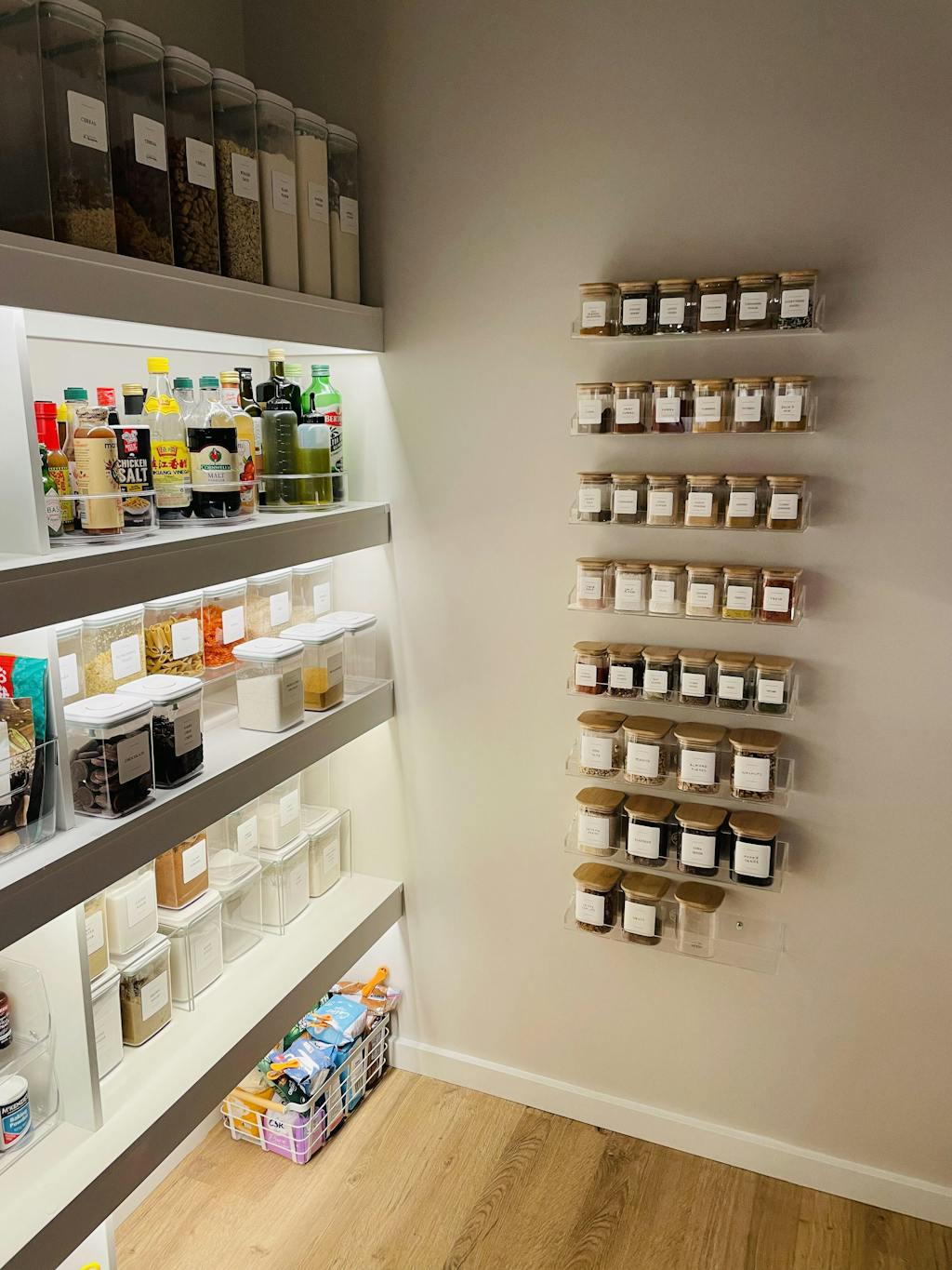 Wall Mounted Acrylic Shelf - Little Label Co